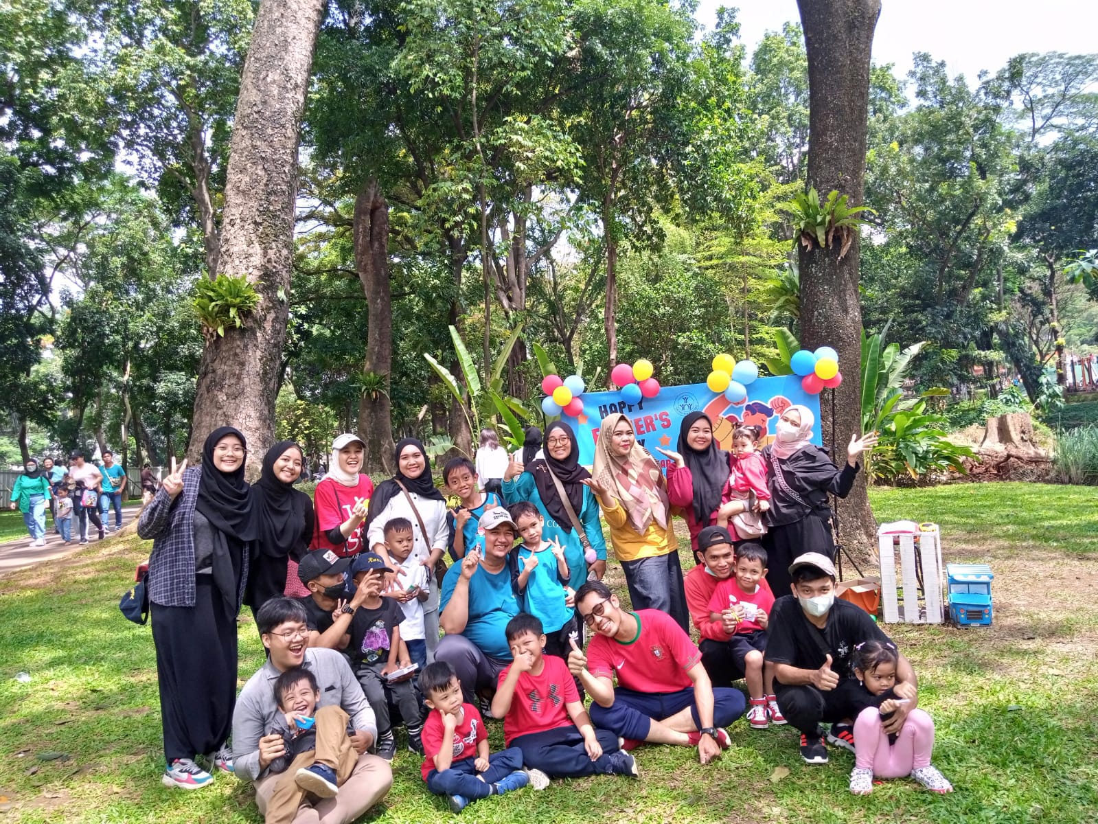 Merayakan Hari Ayah Nasional bersama KB Sayap Ibu Unit Menteng wadas ...