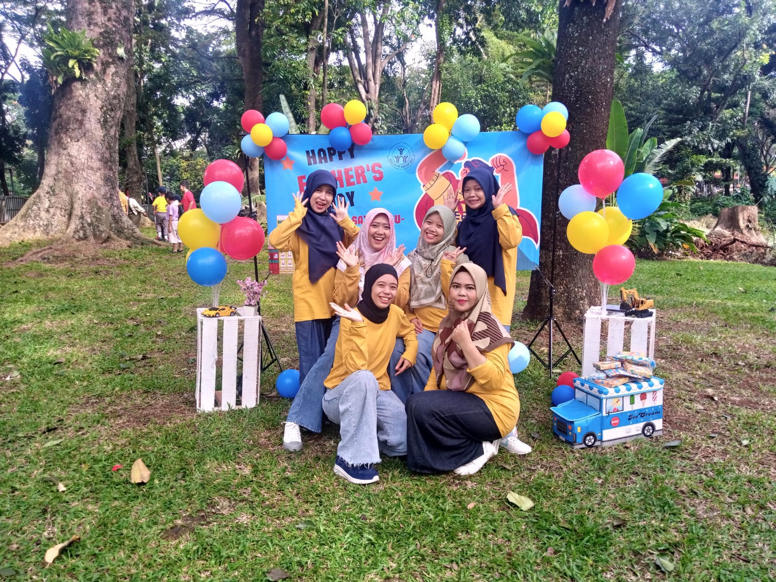 Merayakan Hari Ayah Nasional bersama KB Sayap Ibu Unit Menteng wadas ...